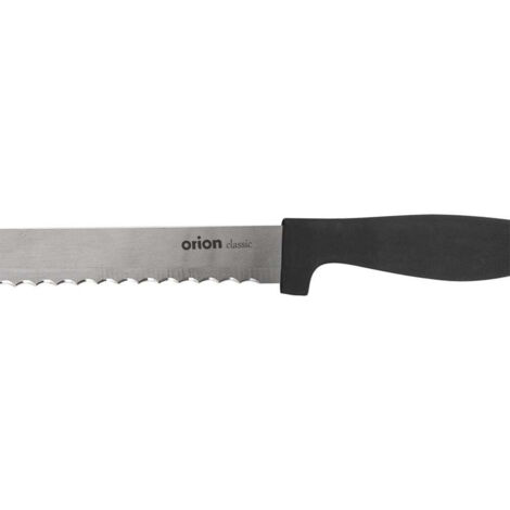 Coltello da torta con lama lunga seghettata e manico ergonomico