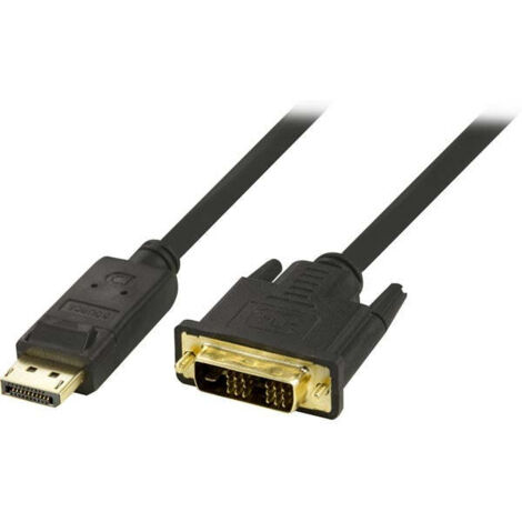 Cavo per monitor deltaco displayport a dvi d single link 20 pin ha ...