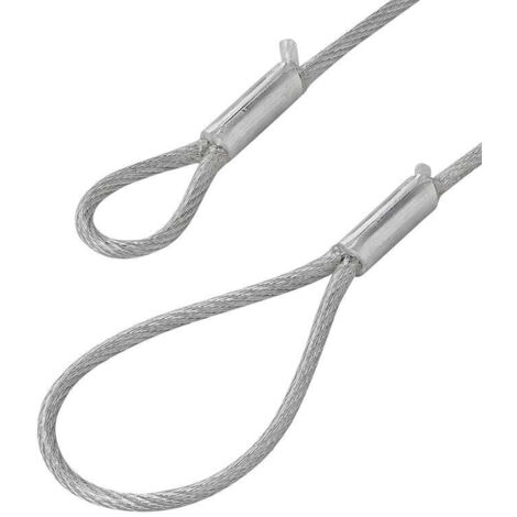 Cavo staccabile 40 cm con anelli