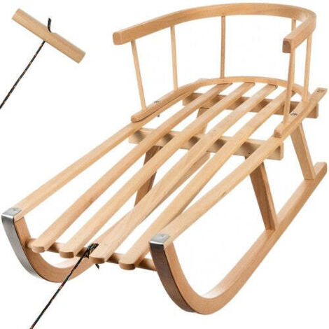 Slitta in legno Kruzzel 25217
