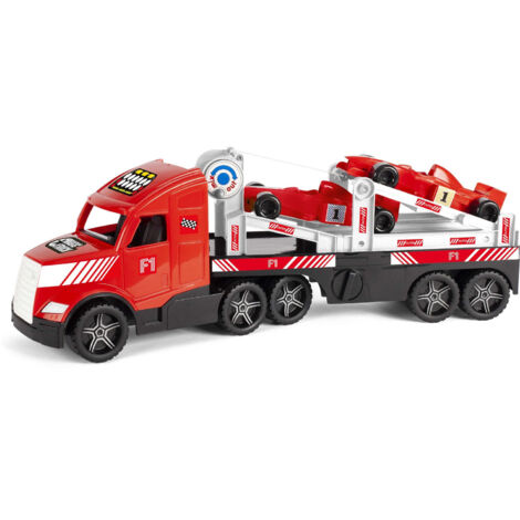 Formula 1 car transporter truck with winch 79 cm