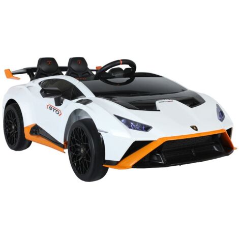 Lamborghini sto drift auto elettrica da corsa - bianca
