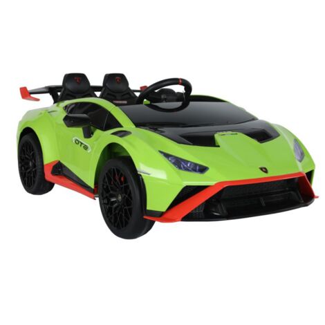 Auto elettrica lamborghini sto drift green