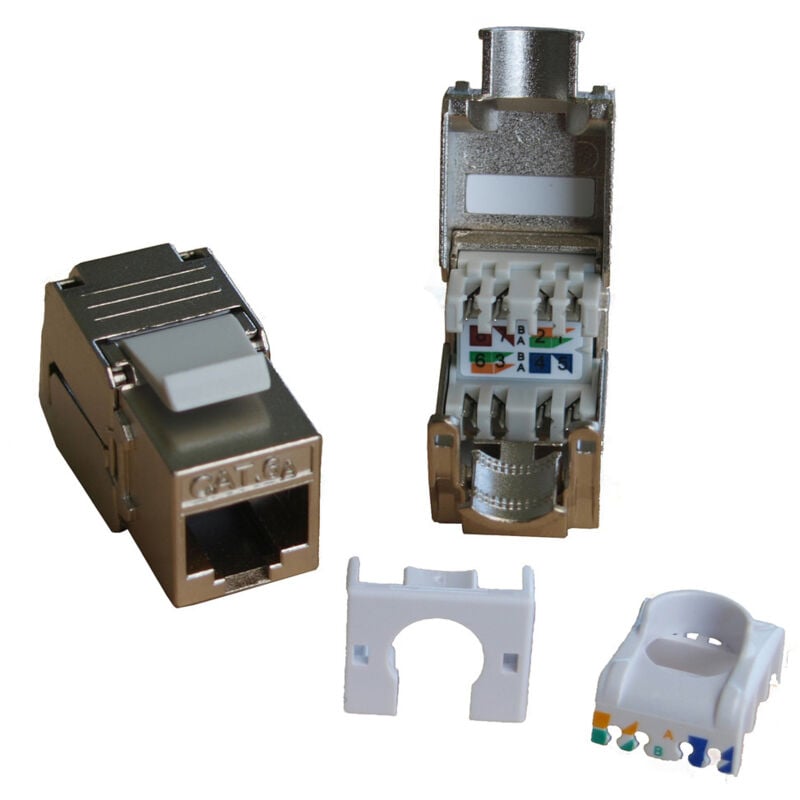 Prise Keystone, Cat. 6A, assemblage sans outil