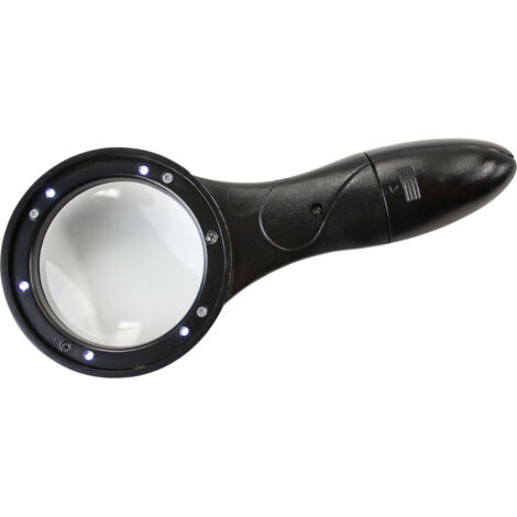 Loupe 'Š¢ main ESD, avec 'Š¢clairage LED