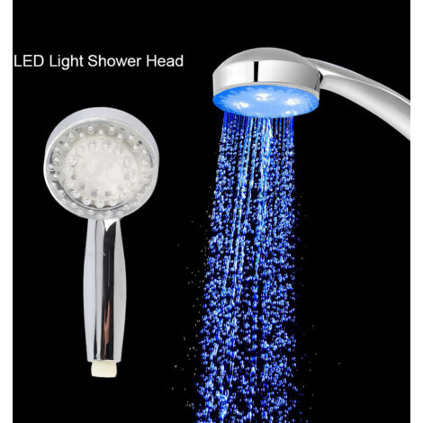 Eosnow Cabezal de ducha LED, cabezal de ducha de mano, práctico para ...