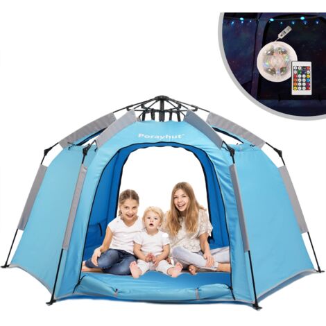 XL Indoor Kids Tent Playhouse - Large Portable Pop Up Teepee Sleepover ...