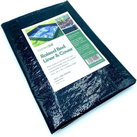 GardenSkill Raised Bed Liner & Cover 2-in-1 Garden Planter Flower Box ...