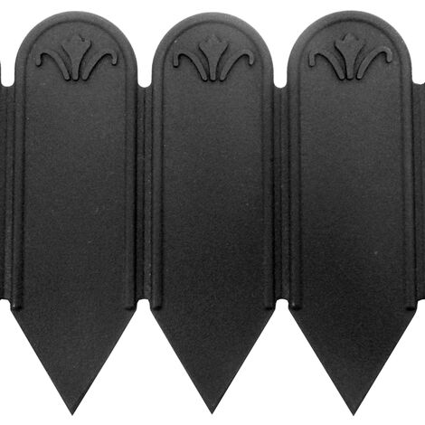 Lawn Edging Flexible Garden Border Edger Roll for Grass Flower Beds ...