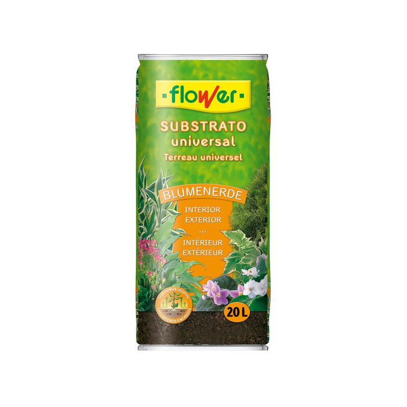 FLOWER Substrato Universal Blumenerde, 20 Litros