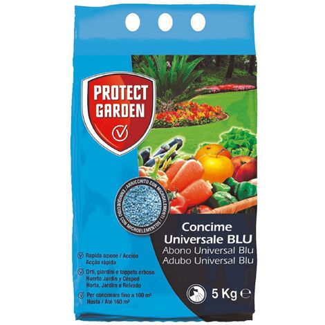 PROTECT GARDEN Abono Universal BLU Fertilizante Azul Granulado de