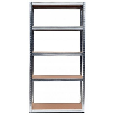 REGIO - Industrielle Metallregale - 90x30x180 - 5 Regalböden - Lagerregale