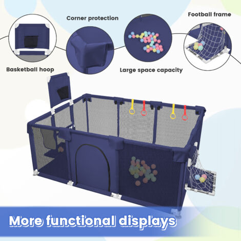 Parques para bebé 126x126cm Parque infantil para bebé centro de ...