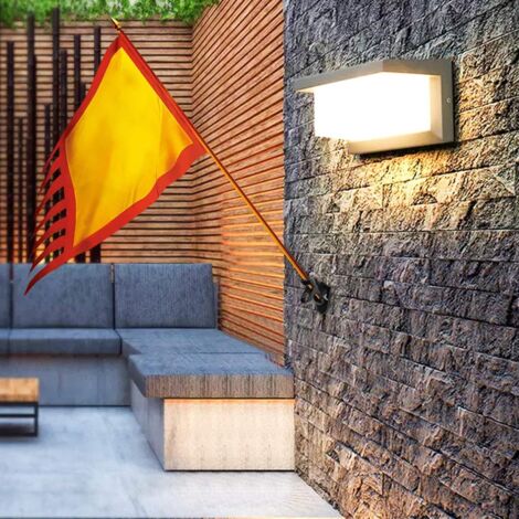 Support de mât de drapeau - Aluminium - 25 mm - avec fiche - Support de ...