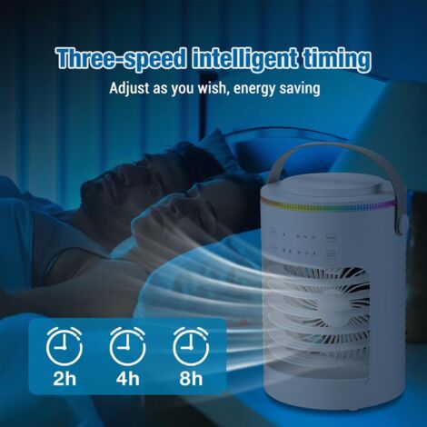 Ventilateur rafraîchisseur d'air USB pour bureau et chambre d'enfant ...