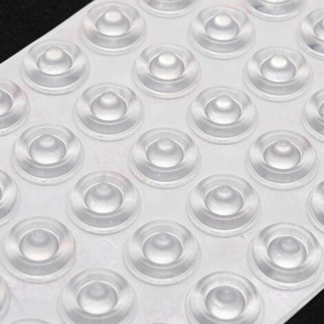 50Pcs Patin Protection Transparent, Auto-AdhéSif Patin Silicone Doux ...