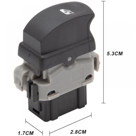 Interrupteur bouton de lève-vitre pour passager avant droit Compatible ...