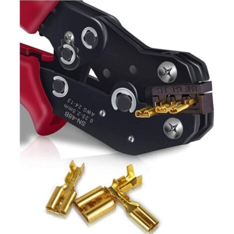 Pince a Sertir Cosse Electrique, Pinces à Sertir avec Poignée Ergonomique Disponible pour les ...