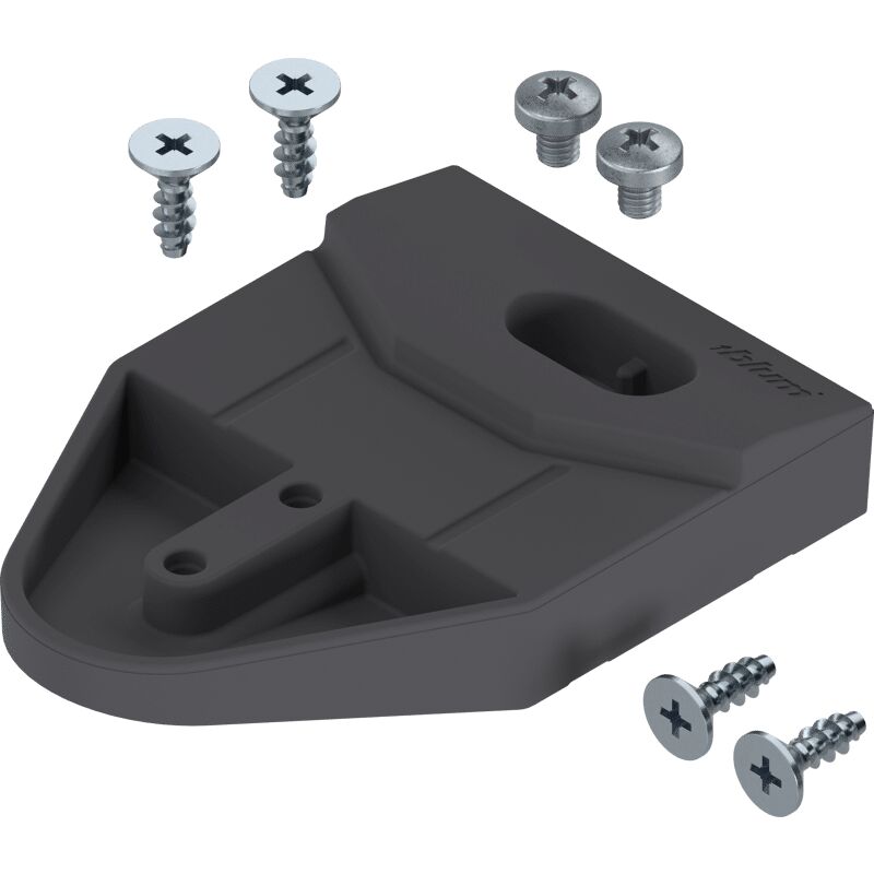 Blum REVEGO uno Adapter-Set für E-Geräteabschaltung, tiefgrau