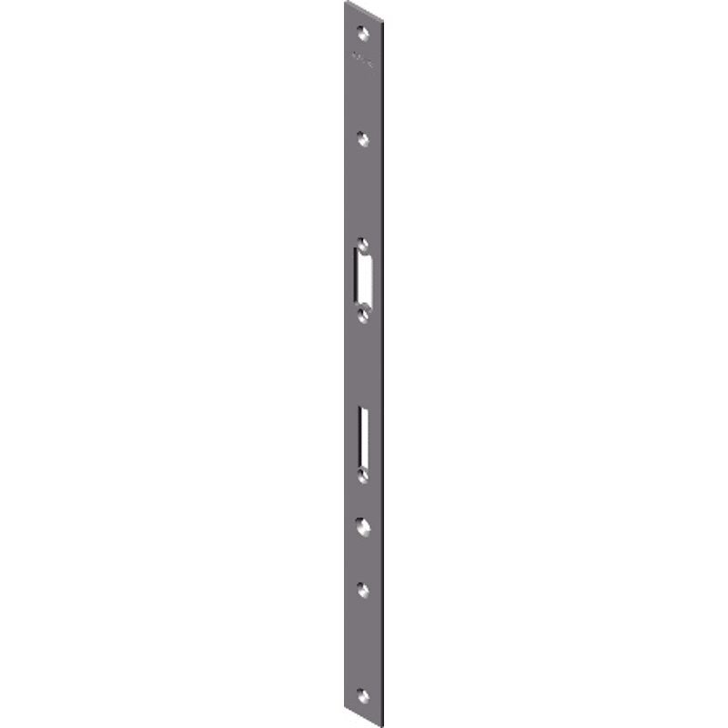 KFV Reparatur U-Stulp 24x400x6mm, Edelstahl matt gebürstet