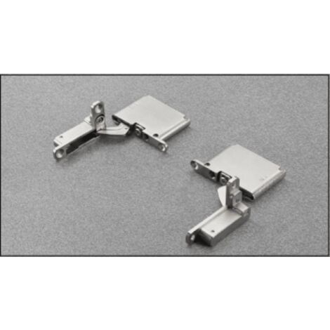 Salice AIR unsichtbares Scharnier gedämpfte Schließung rechts Nickel matt