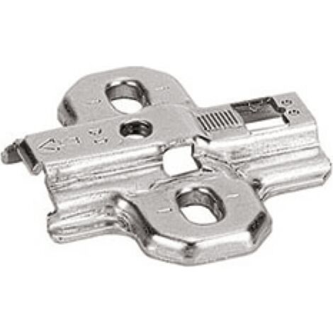 Hettich Möbel-Kreuzmontageplatte, Distanz 1,5mm, Intermat 9000, 72984 ...