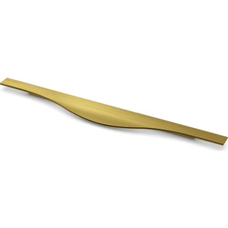 Hettich Griffleiste Codania, L 345 mm, Gold Optik matt gebürstet