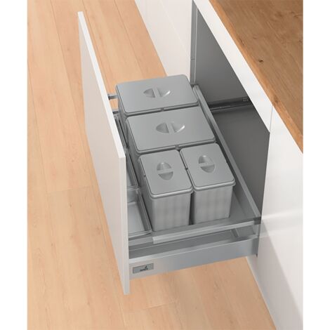 Hettich Küch.-Abfallsystem, ArciTech/InnoTech Pull 9132350, 12l, 12l, 5 ...