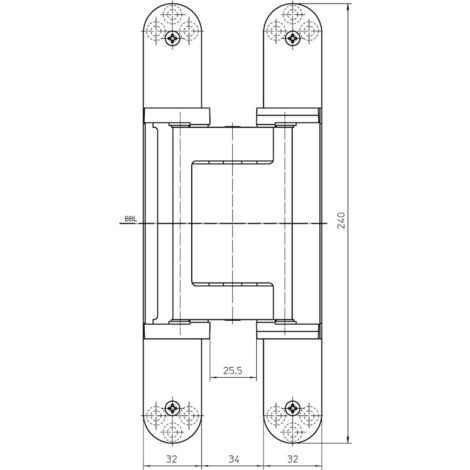 Simonswerk Tectus® TE 640 3D A8 Energy Edelstahl-Look