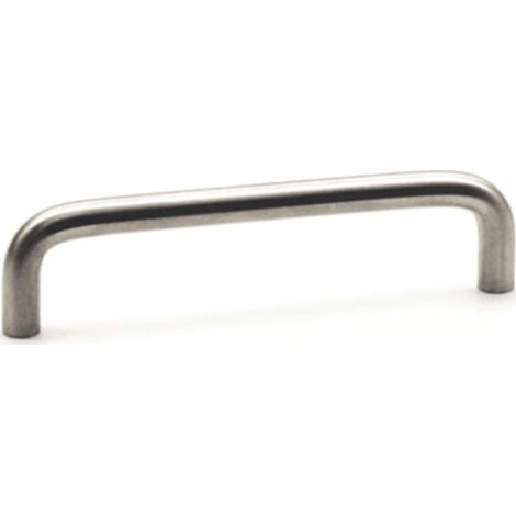 FORMAT Bügelgriff Stahl Edelstahl finish LA: 96mm H: 32mm GL: 106mm D: 10mm