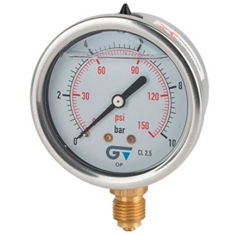 SY430-MANOMETRO GLICERINA D.63 R1/4" 0-16 BAR - ATUSA