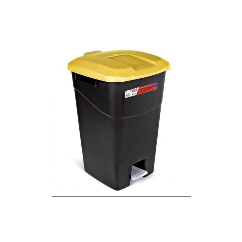 ECO TAYG 60 L. NEGRO/ AMARILLO CON PEDAL - TAYG