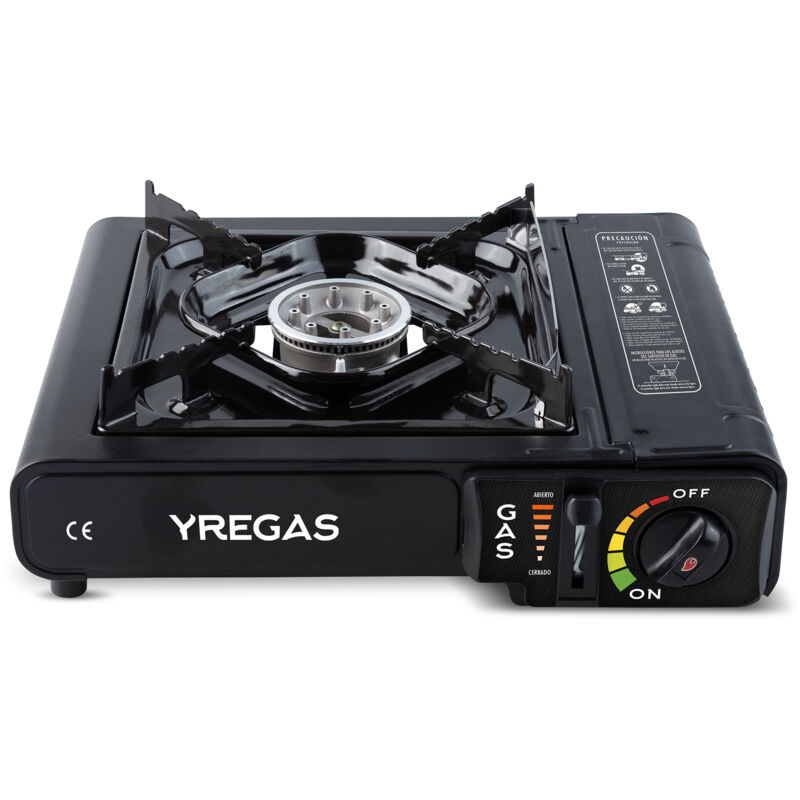 COCINA PORTATIL YREGAS 1 FUEGO UNIVERSAL - ALFA DYSER