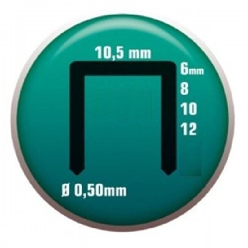 CLAVEX grapa manual modelo 13 granel largo 12mm (caja 5000) , 0MILLARES
