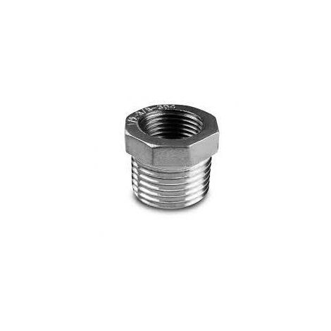 MANGUITO REDUCIDO M/H FIGURA 241 1/2"X1/4" INOX AISI 316 - ATUSA