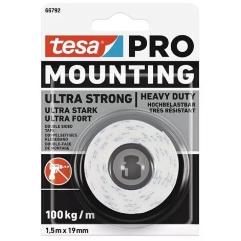 TESA MOUNTING PRO ULTRA STRONG TESA PRO MOUNTING ULTRA FUERTE 1,5MX19MM ...