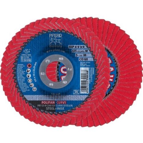 POLIFAN PFR 115-M CO60 SGP CURVE STEELOX - PFERD