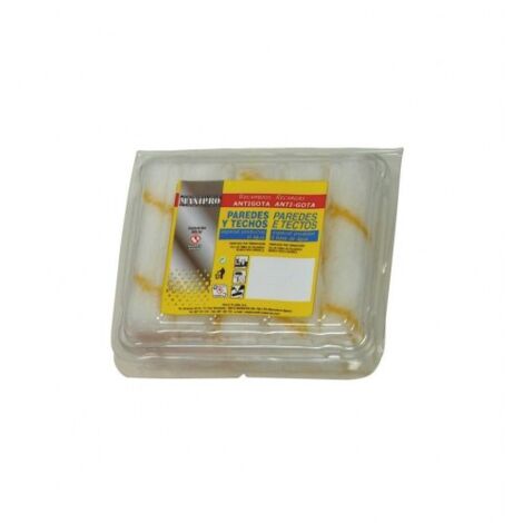 MINI RODILLO ANTIGOTA PAREDES Y TECHOS 15CMS - RULO PLUMA