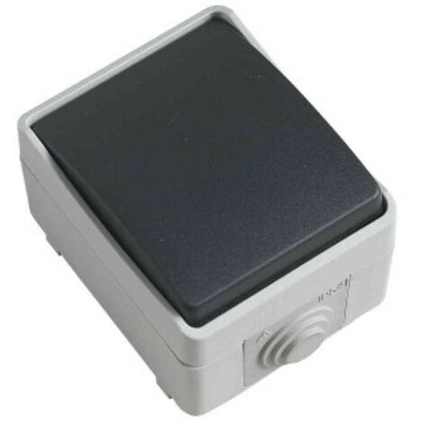 INTERRUPTOR ESTANCO IP54 3621 GRIS (S) - AMIG