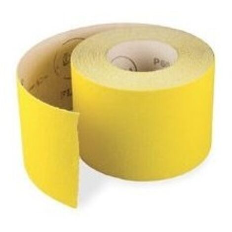 ROLLO LIJA AMAR. 115X25 GR.120 - RULO PLUMA