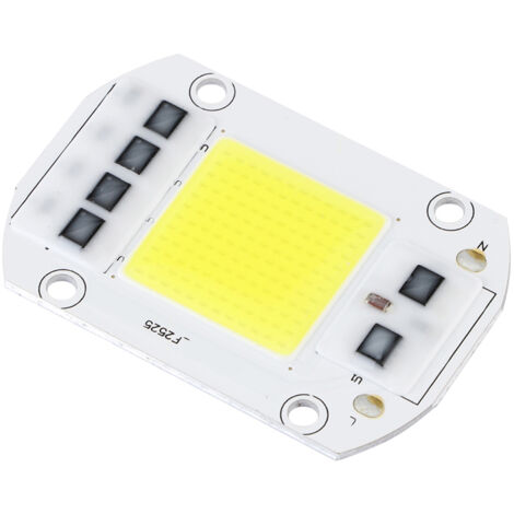 Eosnow Fuente de luz COB de alto voltaje con chip LED de alta potencia, color blanco frío, 100W ...