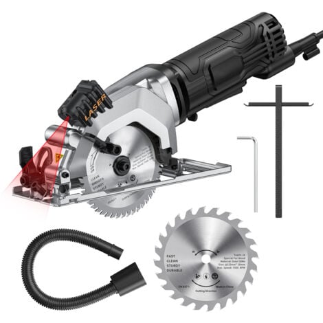 Mini-Kreissäge 580W 115MM 76602L Grau