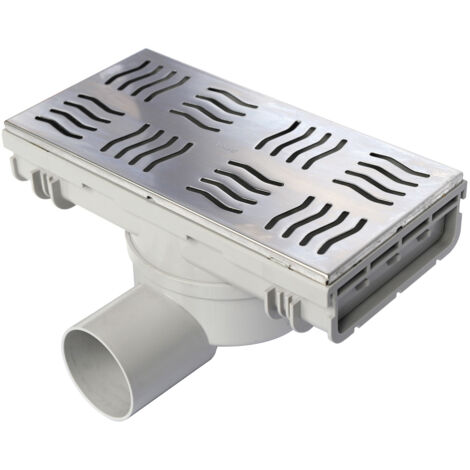 Siphon de sol rectangulaire First évacuation Ø50 pour douche italienne ...