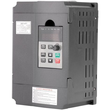 Frequenzumrichter 220V, 1.5kW 8A Einphasen Frequenzumrichter mit VFD Antrieb Einphasen ...