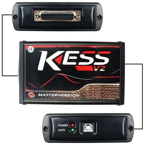 ECU-Autodiagnosescanner-Tool, KESS V2 V5.017 ECU-OBD2-Programmiertool ...