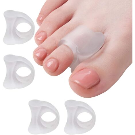 Stück Zehenspreizer, Zehenspreizer Orthesen für überlappende Zehen ...