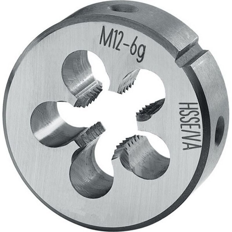 Filière, métrique, HSSE ASP, Filetage : M2, Pas 0,40 mm, Ø extérieur x ...