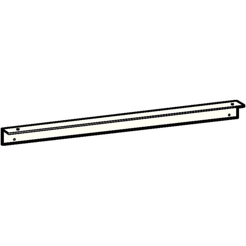 Support de linteau adapté à la glissière.G-EMF blanc 9016 DORMAKABA