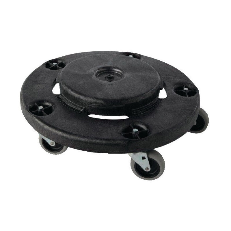 Châssis mobile plastique rond pour poubelle 76/121 l RUBBERMAID