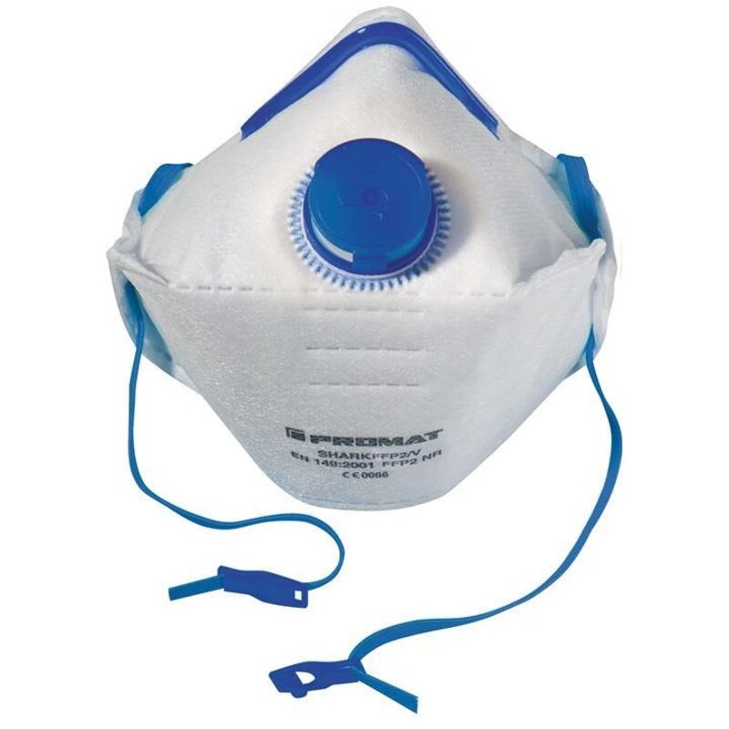 Masque de protection respiratoire Shark Â· FFP2/V EN 149:2001 + A1:2009 ...